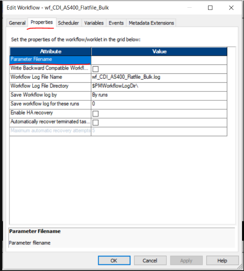 How To Check The Parameter File Path In Powercenter Workflow Manager