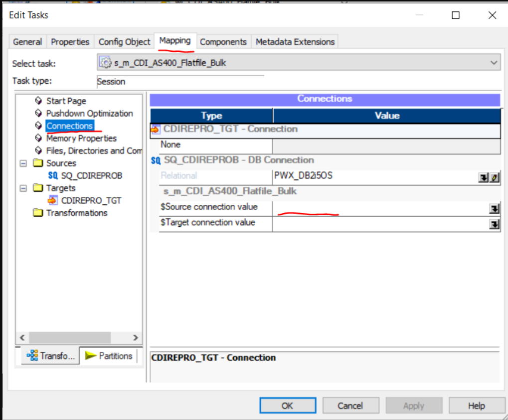 HOW TO: Check the Parameter file path in PowerCenter Workflow Manager