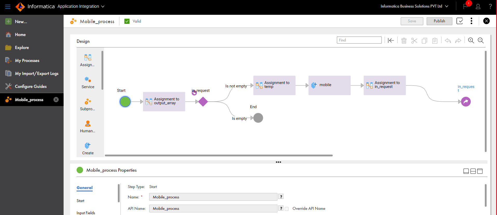 HOW TO: Concatenate multiple requests to call a Single CAI Process in CDI