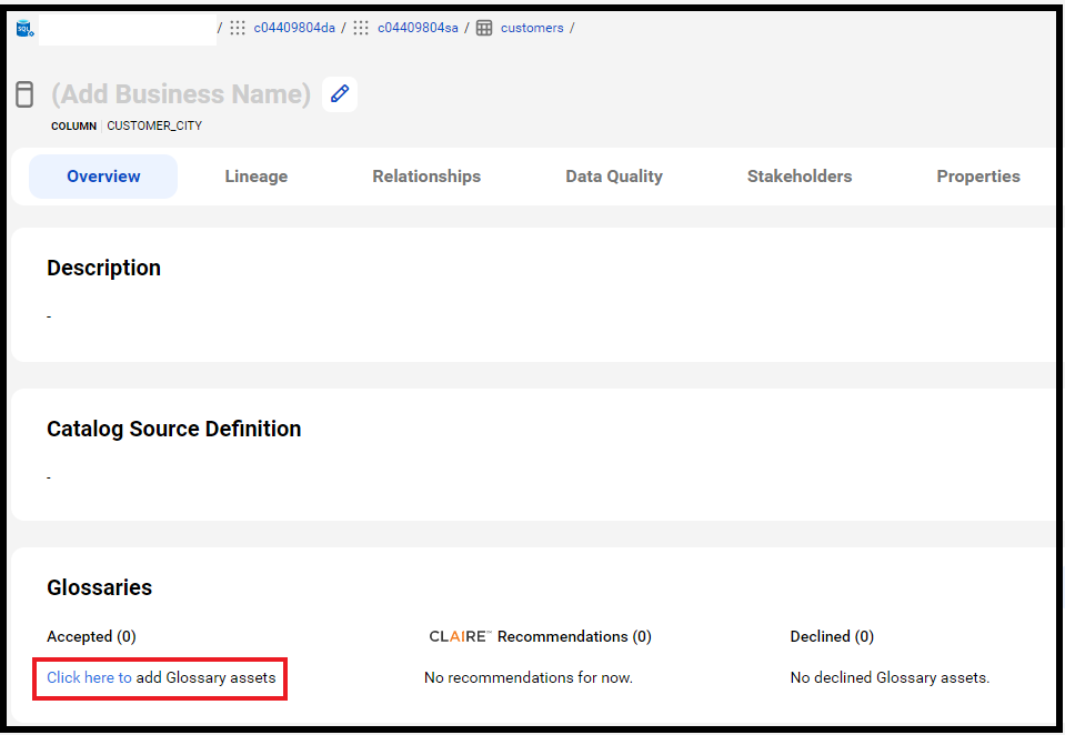How to create Data Quality Rule Template in CDGC