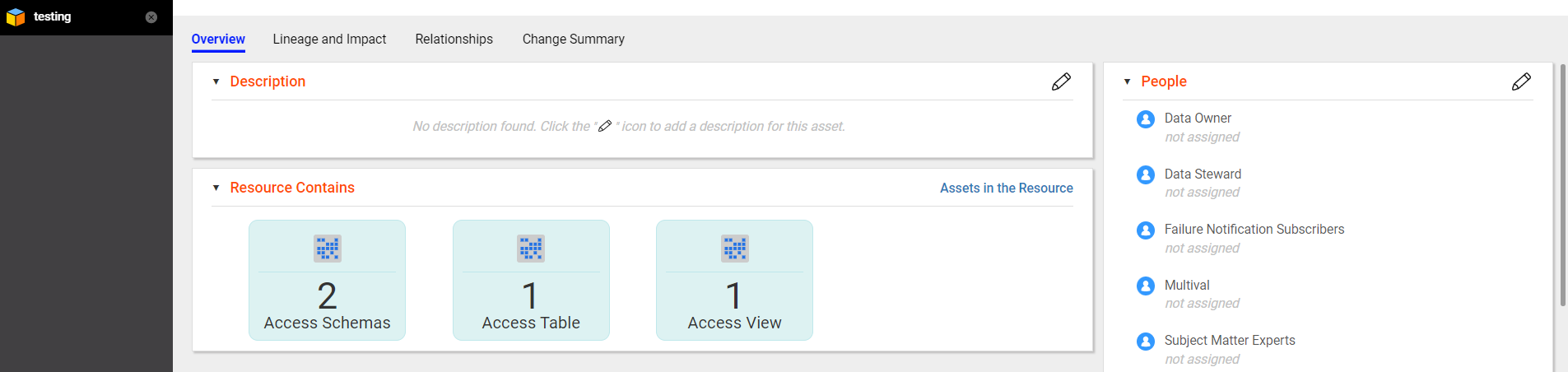 Custom Metadata Scan and Profiling