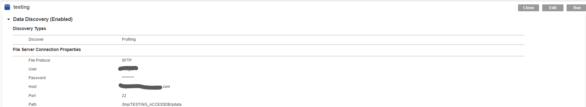 Custom Metadata Scan and Profiling