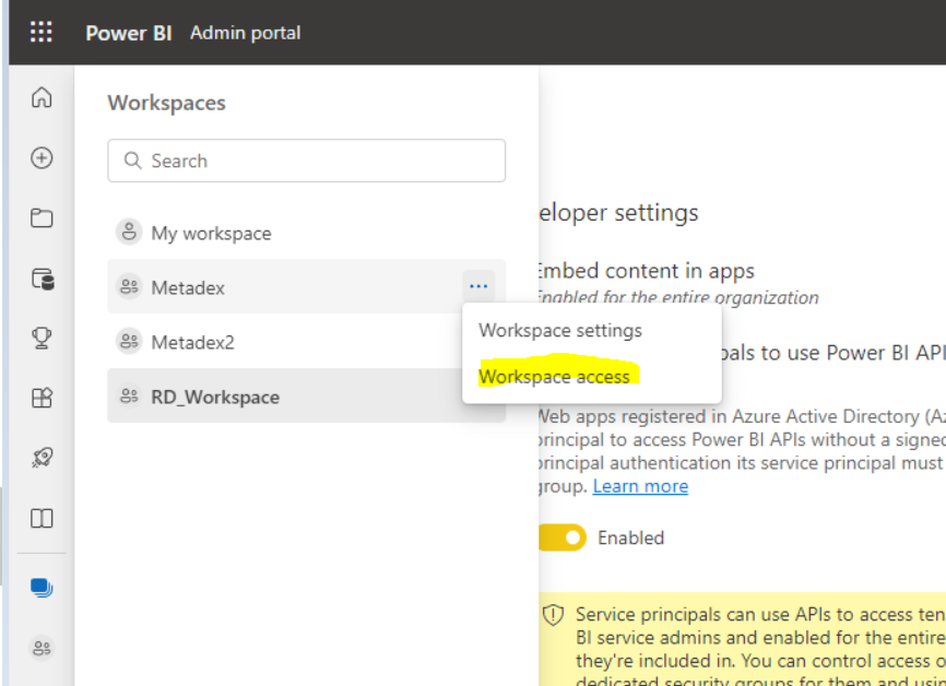 HOW TO: Configure Service Principal for Microsoft Power BI