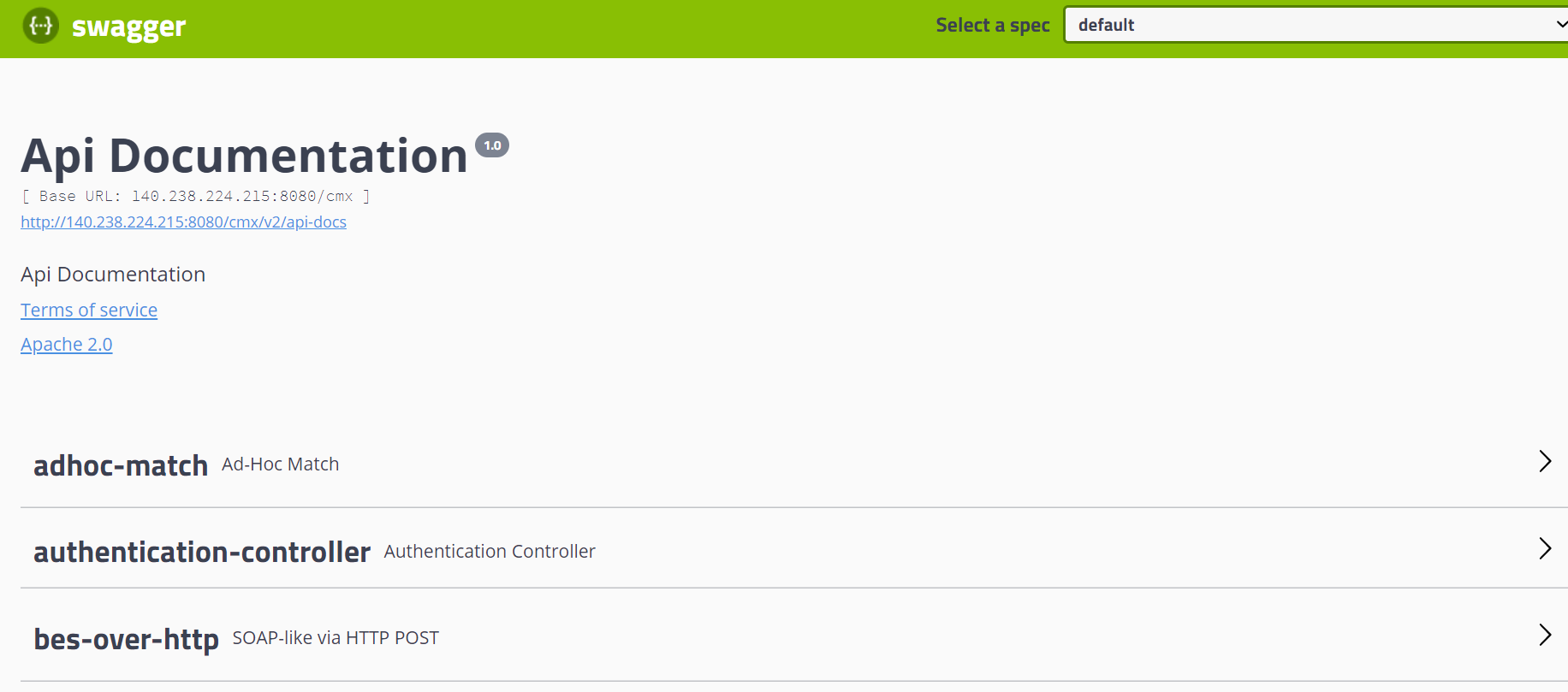 HOW TO: Generate a Swagger Documentation in MDM
