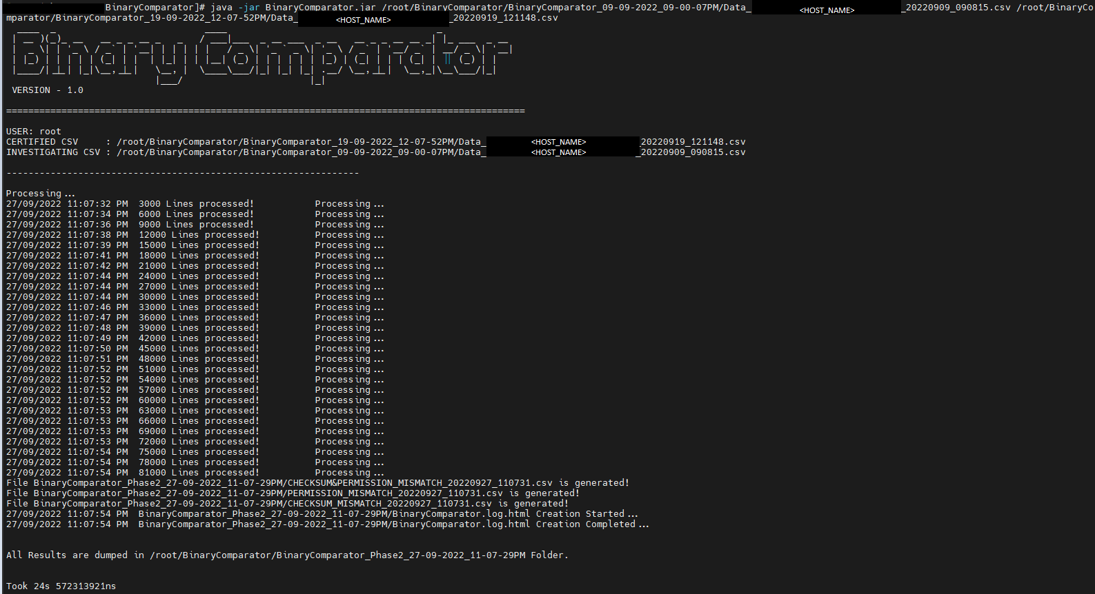 HOW TO: Use Binary Comparator