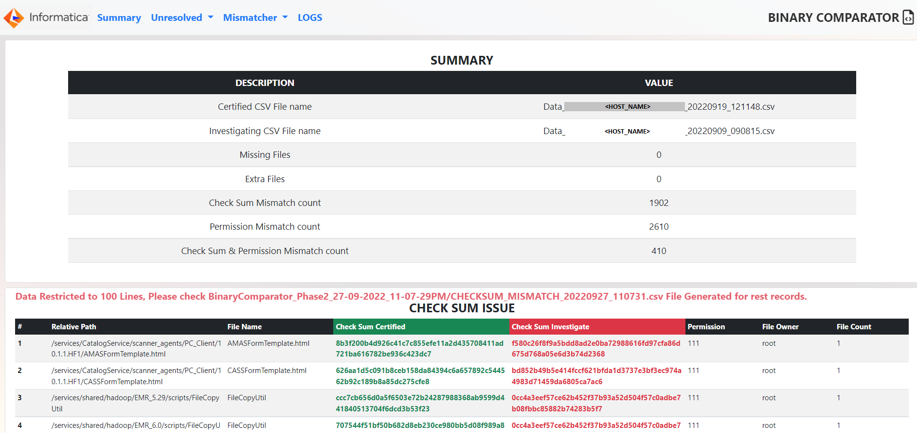 HOW TO: Use Binary Comparator