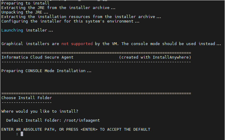 HOW TO: Install a secure agent on a Linux machine