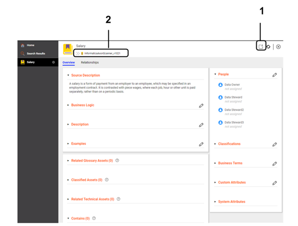 Configuring Axon Scanner in Enterprise Data Catalog
