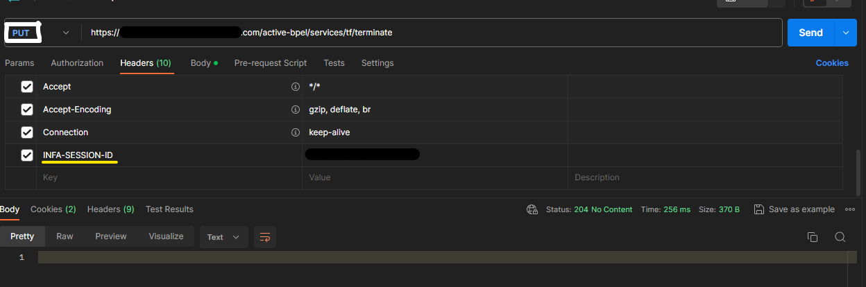 HOW TO: Stop/Terminate Advanced Taskflows using API