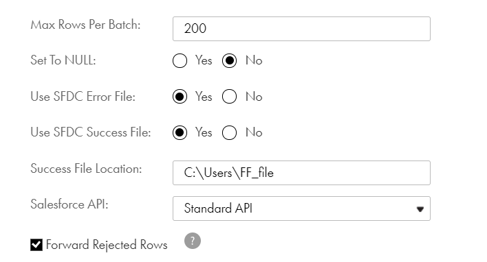 HOW TO: Generate custom SFDC error files in specified directory path in CDI