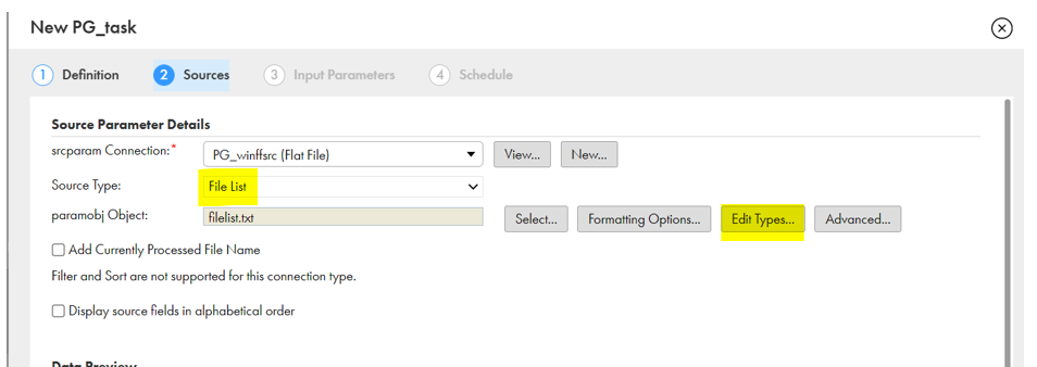 HOW TO: Edit field metadata for parameterized flat file source and ...