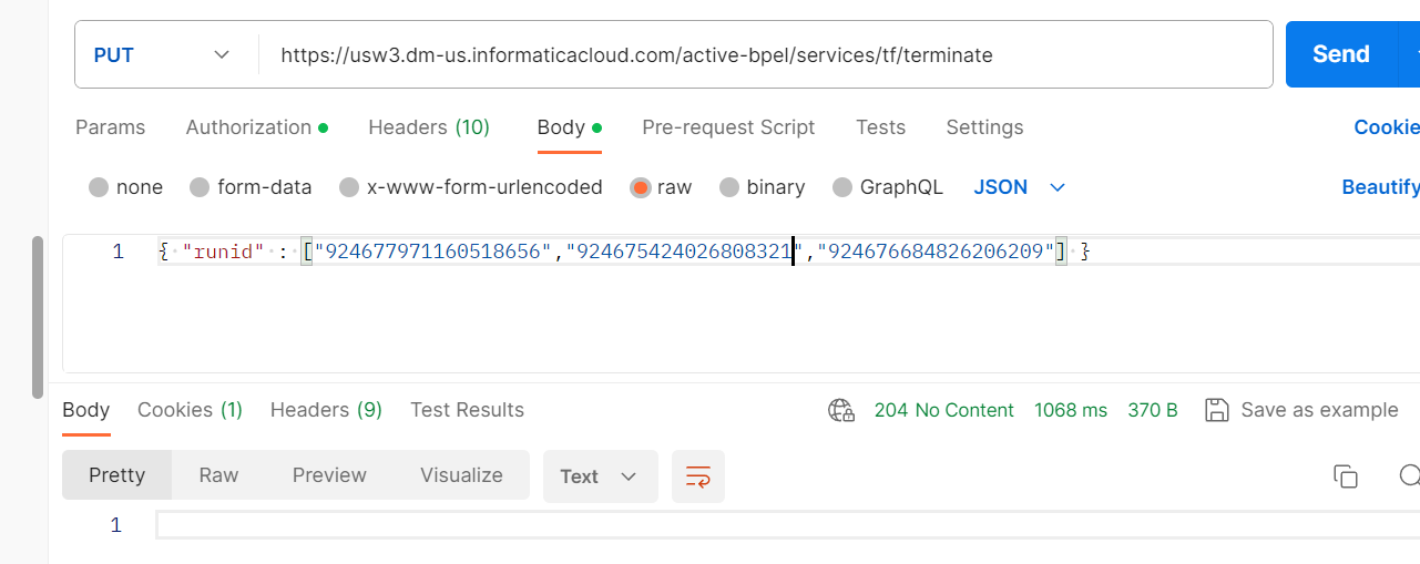 HOW TO: Stop/Terminate Advanced Taskflows using API
