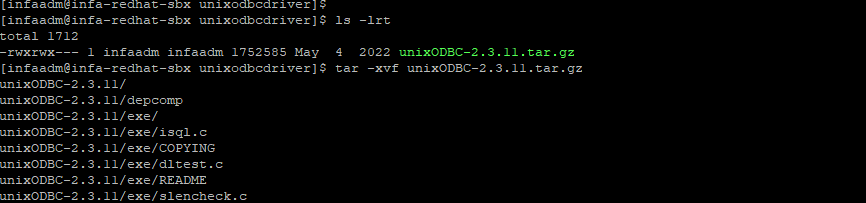 How to create an ODBC Connection with Linux Secure Agent in IICS