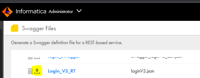 HOW TO: Generate Swagger file in IICS