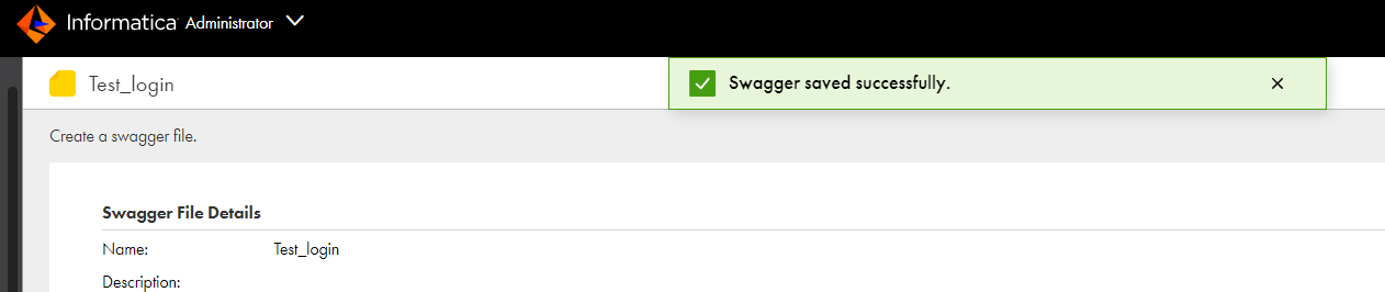 HOW TO: Generate Swagger file in IICS