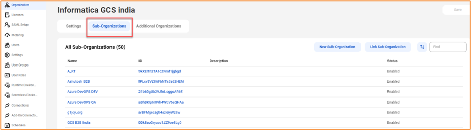 Logging into IDMC Assurance Service