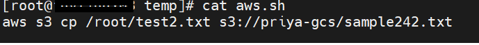 How to Install, Configure and Run AWS CLI commands through IICS CDI