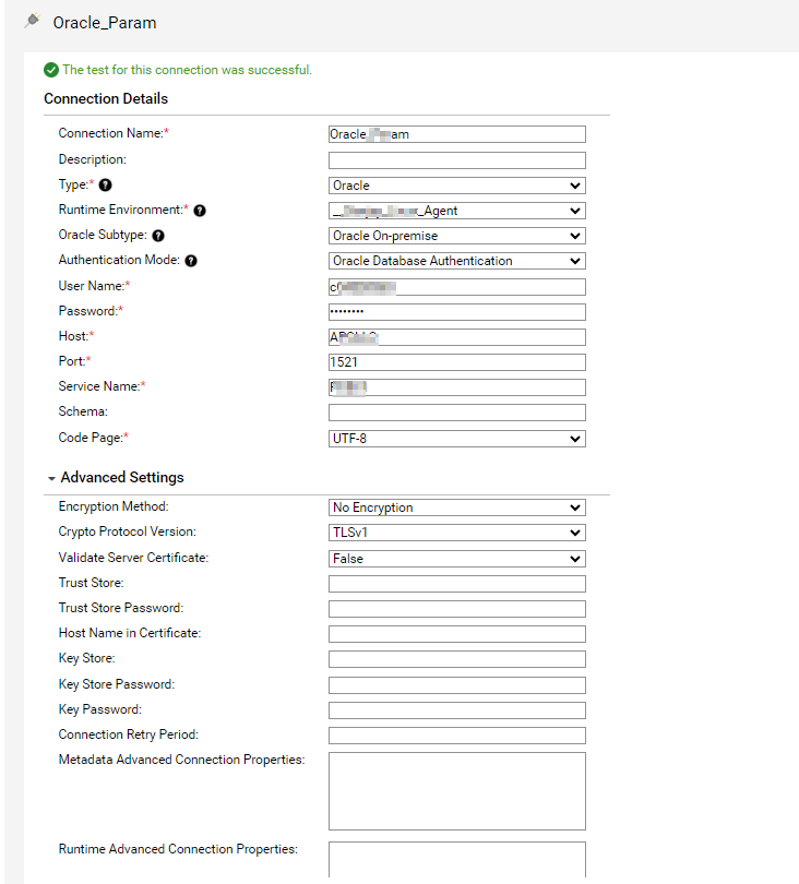 CDI Parameterization with Parameter File