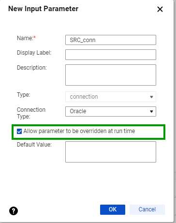CDI Parameterization with Parameter File