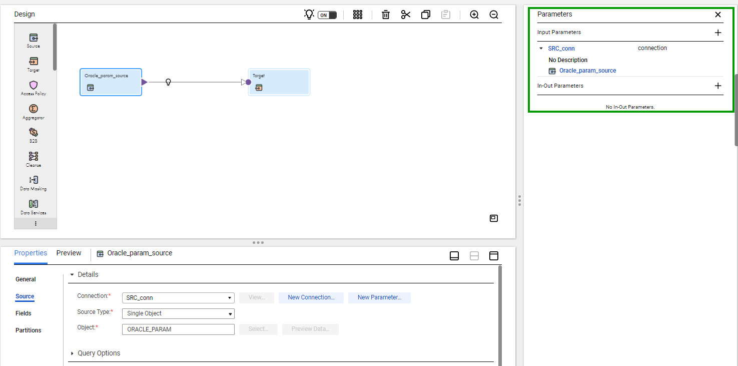 CDI Parameterization with Parameter File