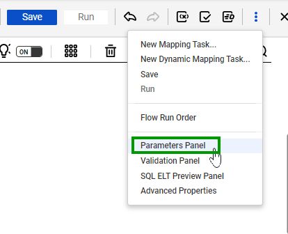 CDI Parameterization with Parameter File