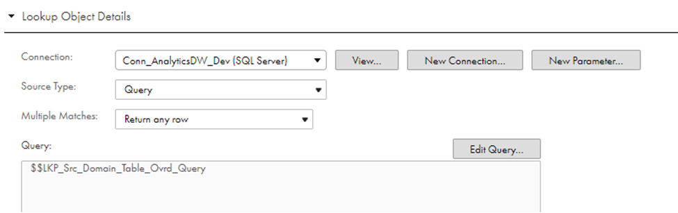 CDI Parameterization with Parameter File