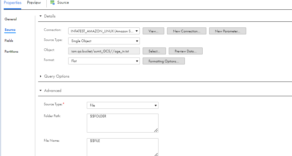 HOW TO: Load dynamic source files from Amazon S3 sources to target in CDI