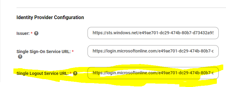 HOW TO: Configure Single Logout Service URL parameter in SAML Setup ...