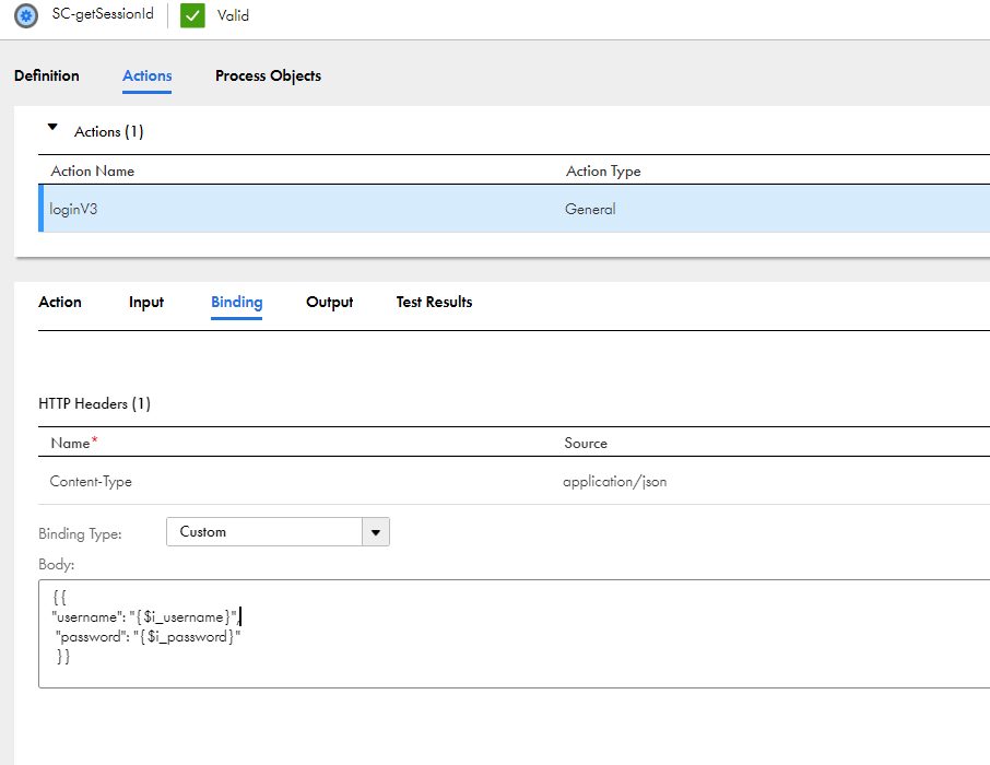 HOW TO Create a process to get user credentials as parameter and ...