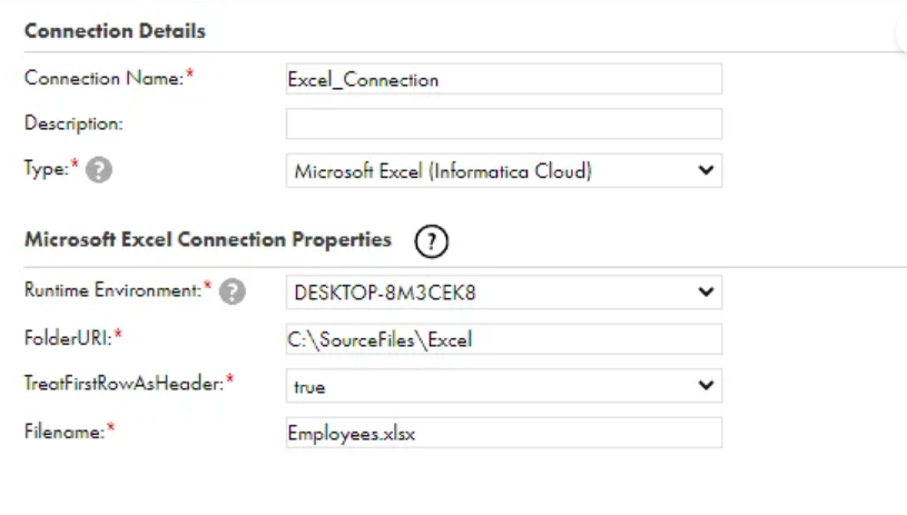 HOW TO: Read Excel Files in IICS