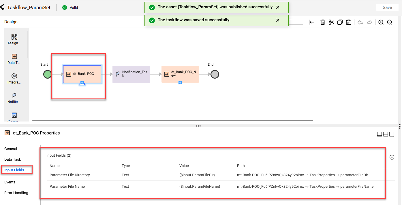 HOW TO: Pass parameter files in Taskflow in IICS