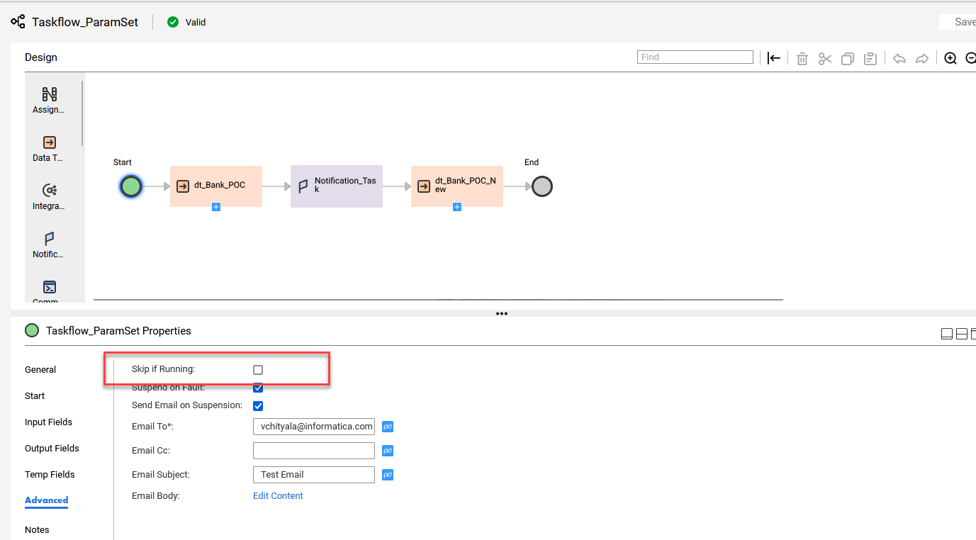 HOW TO: Pass parameter files in Taskflow in IICS