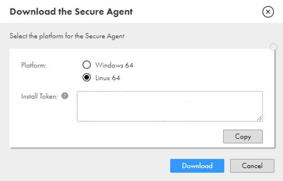 HOW TO: Install a secure agent on a Linux machine