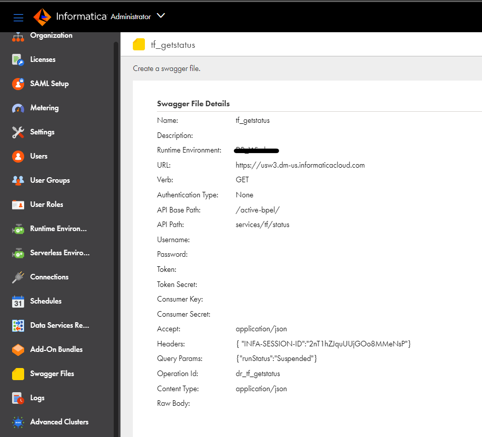 How to automate the process of resuming taskflow from faulted step using IICS Platform RestAPI