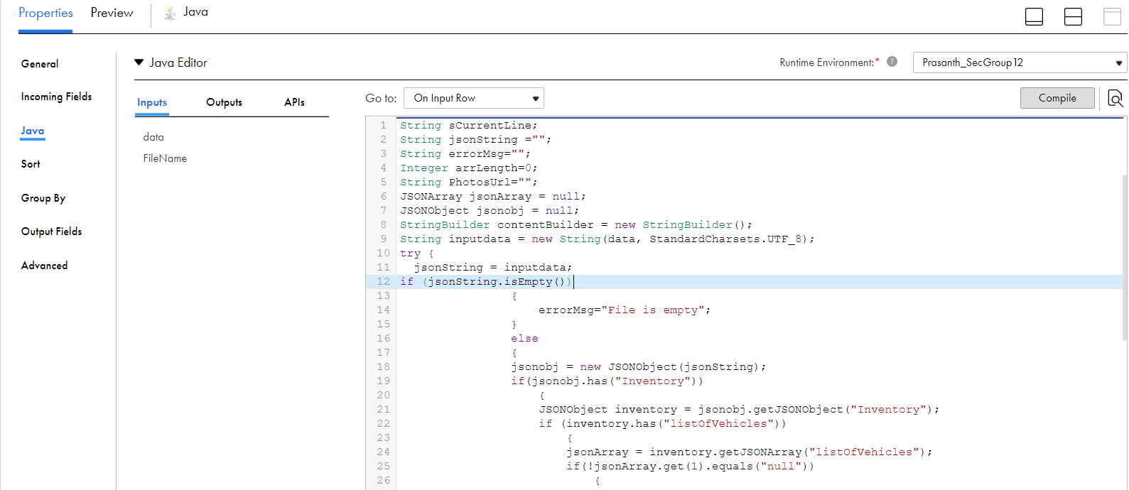 Parse Structured/ Unstructured data with Informatica Cloud