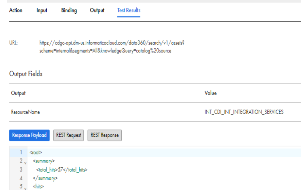 Working with CDGC API in Cloud Application Integration