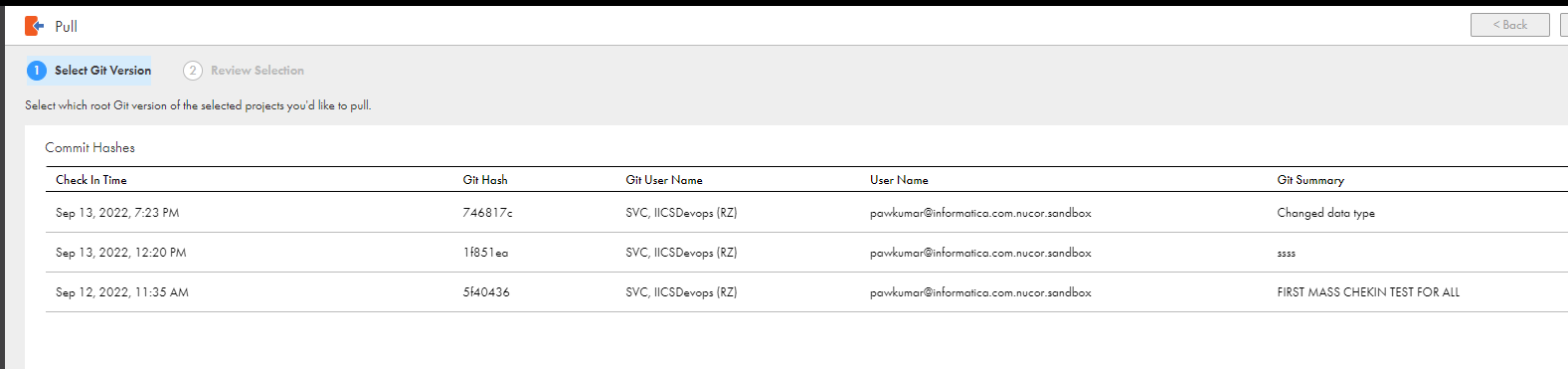 Source Control in IICS