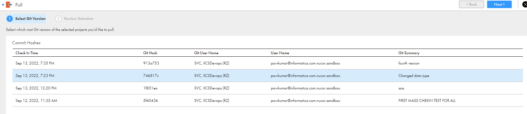 Source Control in IICS