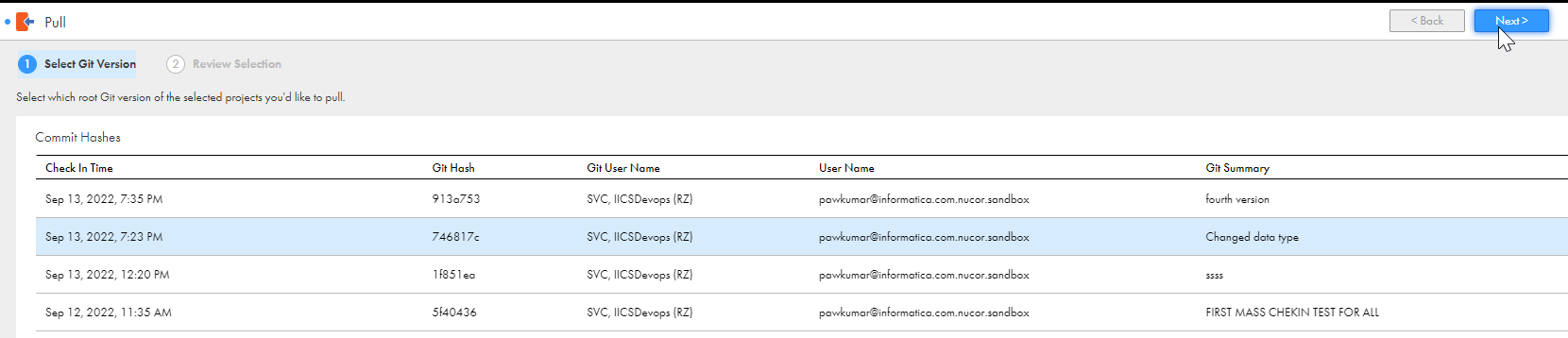 Source Control in IICS