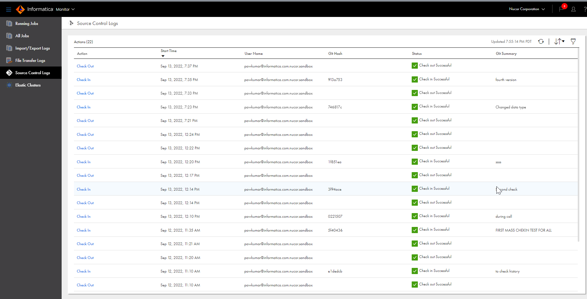 Source Control in IICS