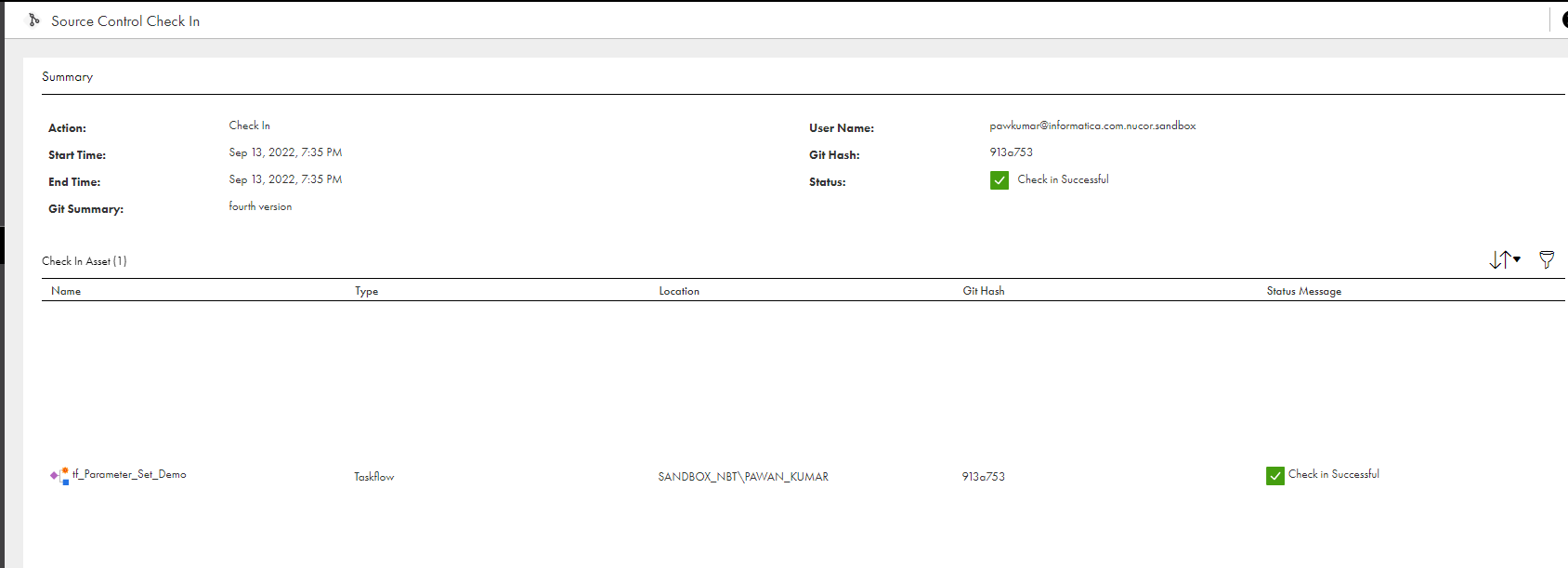 Source Control in IICS