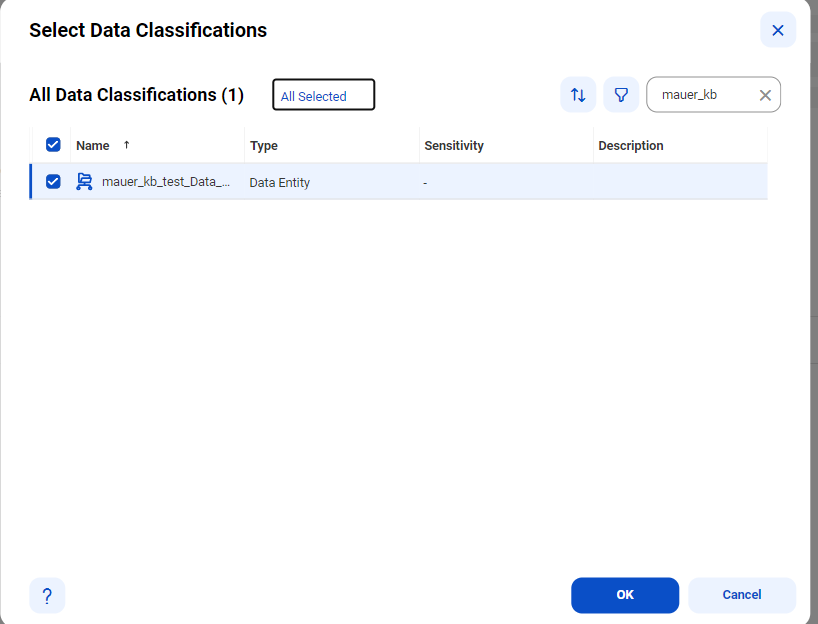 HOW TO: Create and assign a Data Entity classifications to a Source and see the results.