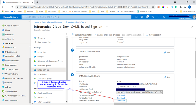 HOW TO: Configure SAML SSO in Informatica Intelligent Cloud Services ...