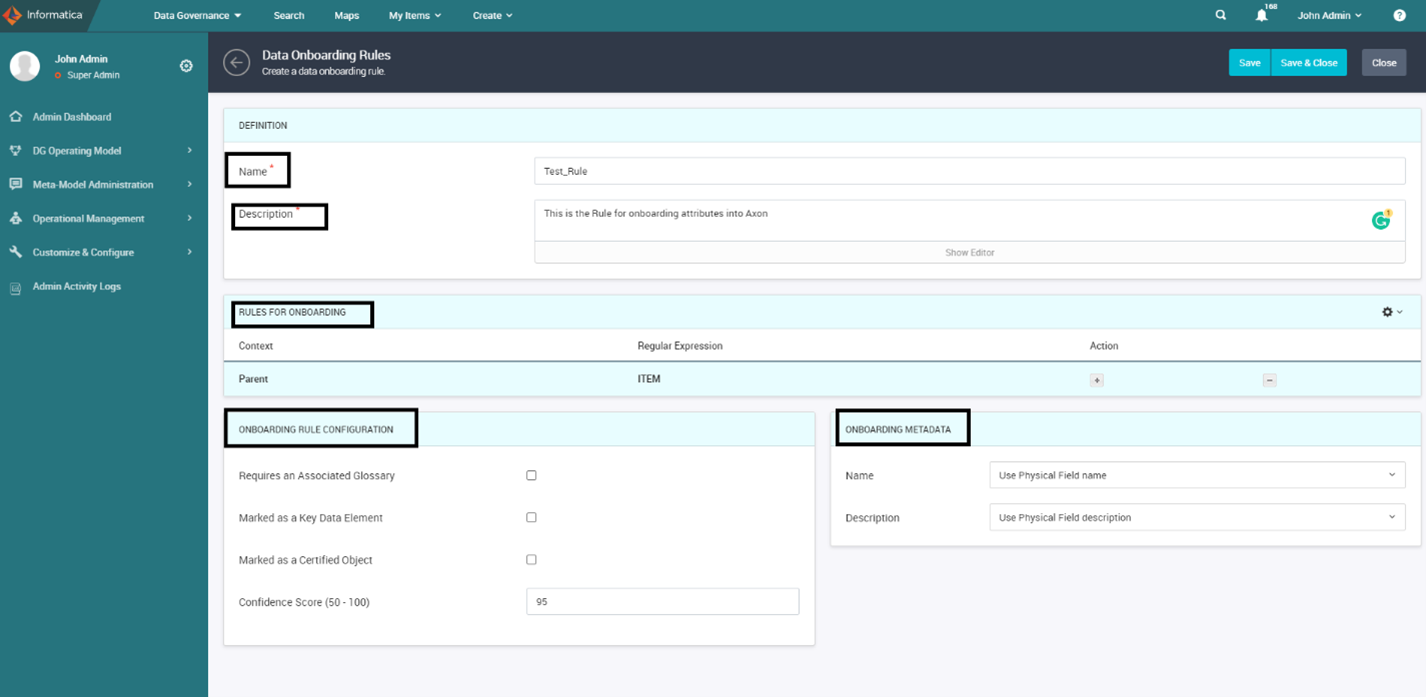 Onboarding EDC Assets into Axon using Rule based Onboarding- Part1