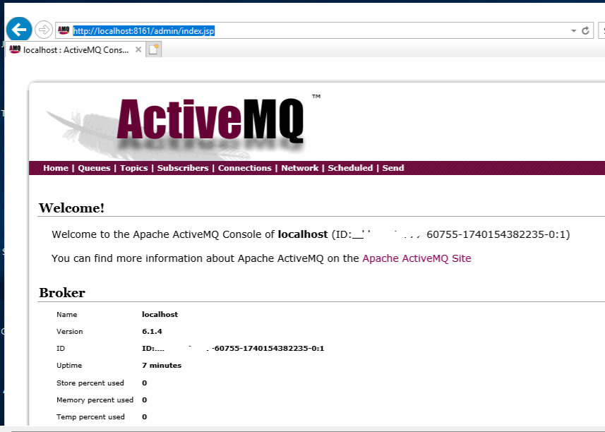 Apache ActiveMQ server does not start up