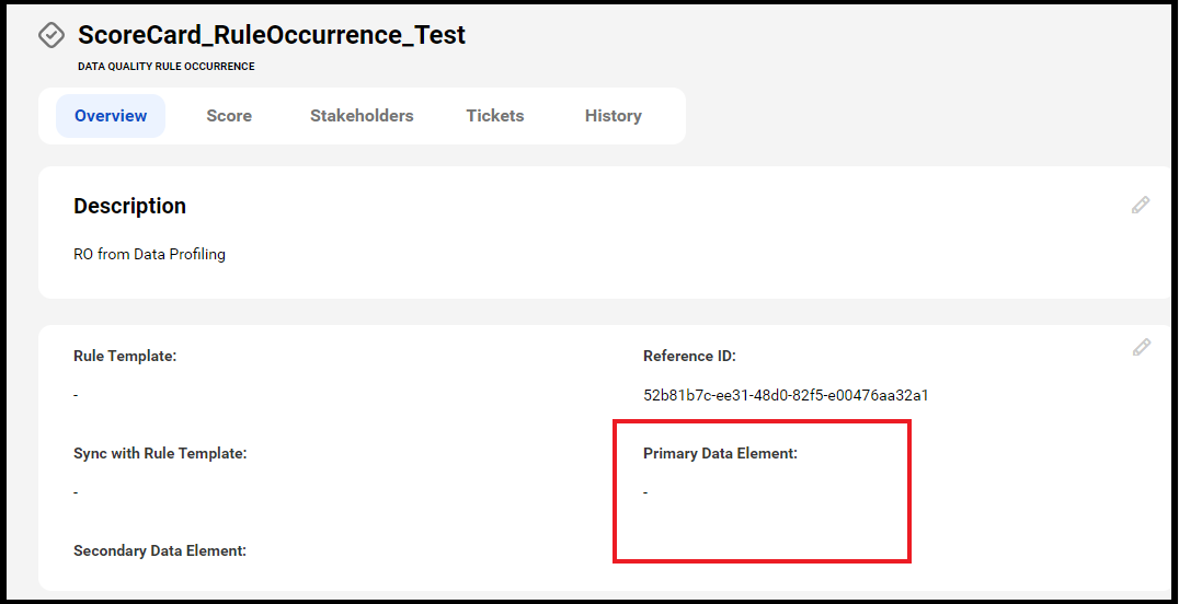 HOW TO: Create a Scorecard Rule Occurrence in CDP and associate with Data Element in CDGC