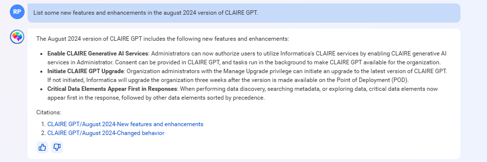 Informatica Claire GPT Guide