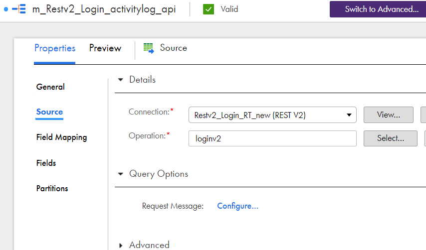Implement Restapi calls in Cloud Data Integration Mappings