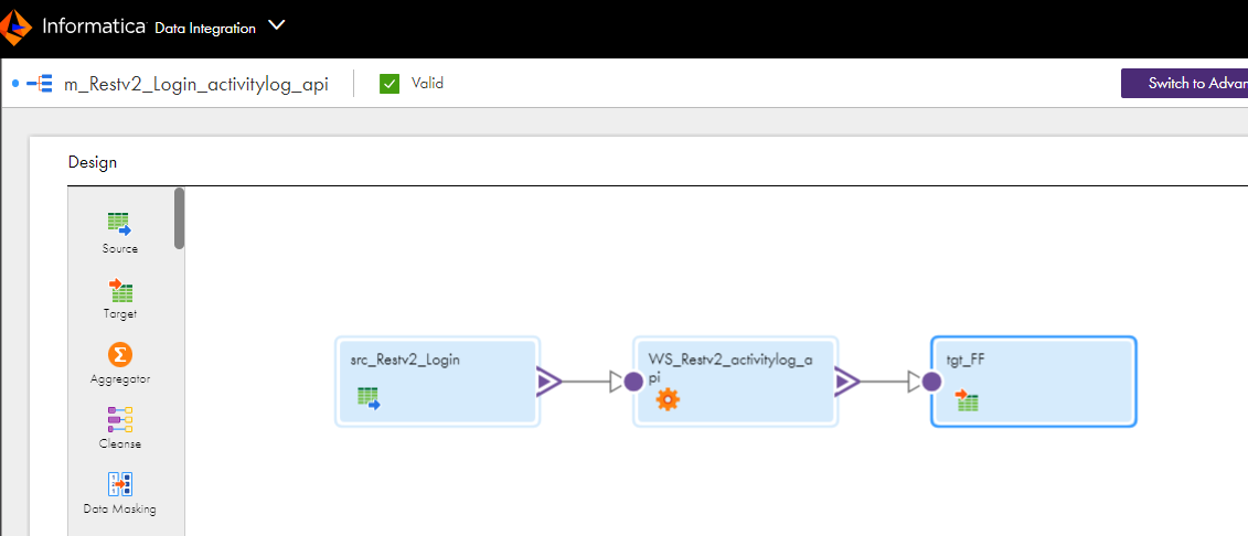 Implement Restapi calls in Cloud Data Integration Mappings