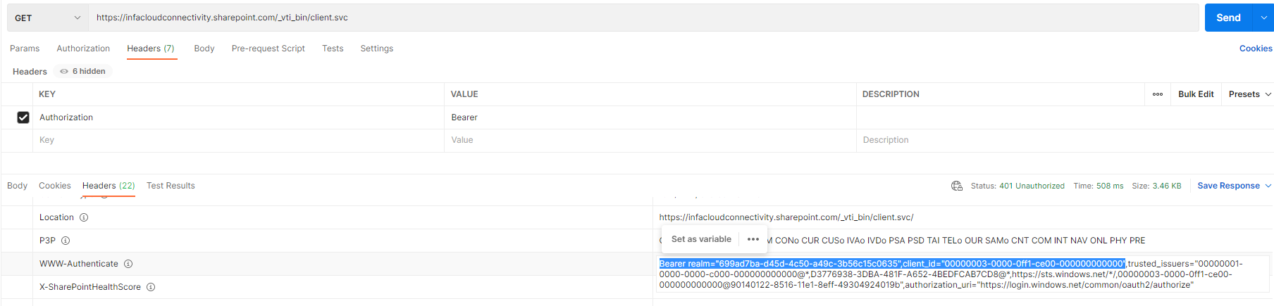 Pre-requisites and detailed steps for IICS SharePoint Online Connector